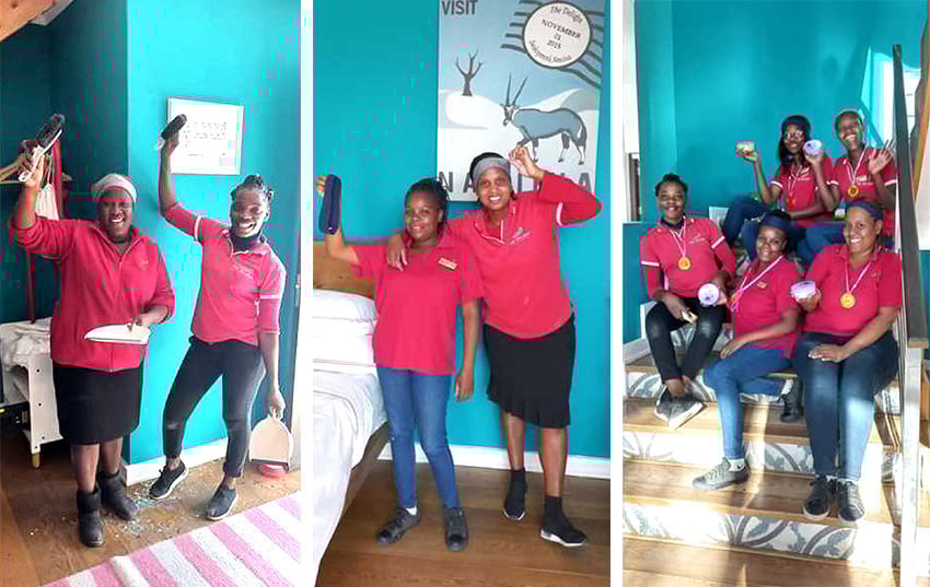 The Delight Swakopmund Hosts First Housekeeping Olympics!