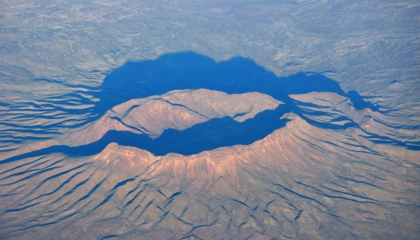 Is the Brukkaros Crater in Namibia a dormant volcano?