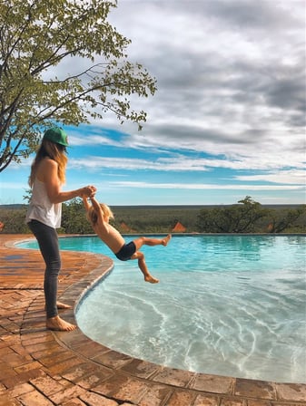 Safari in Namibia with children