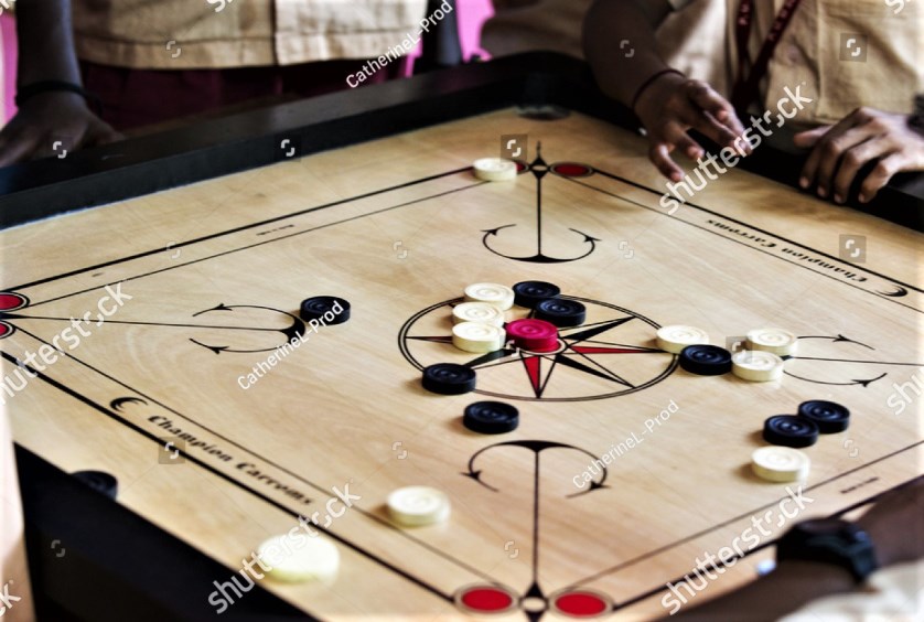 Do you remember playing carrom or finger board in Namibia?