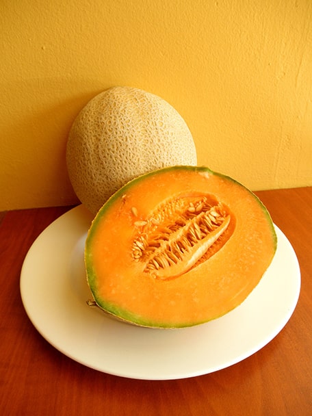 How the cantaloupe melon received it's name spanspek