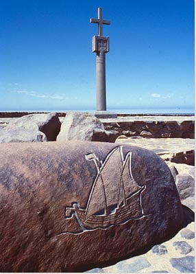 Do you know the origin of the Cape Cross in Namibia?