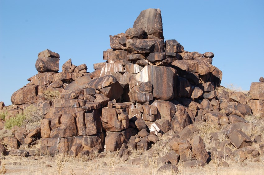 What is the Giant’s Playground in Namibia?