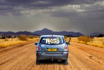 What are the signs that it’s almost Christmas in Namibia?