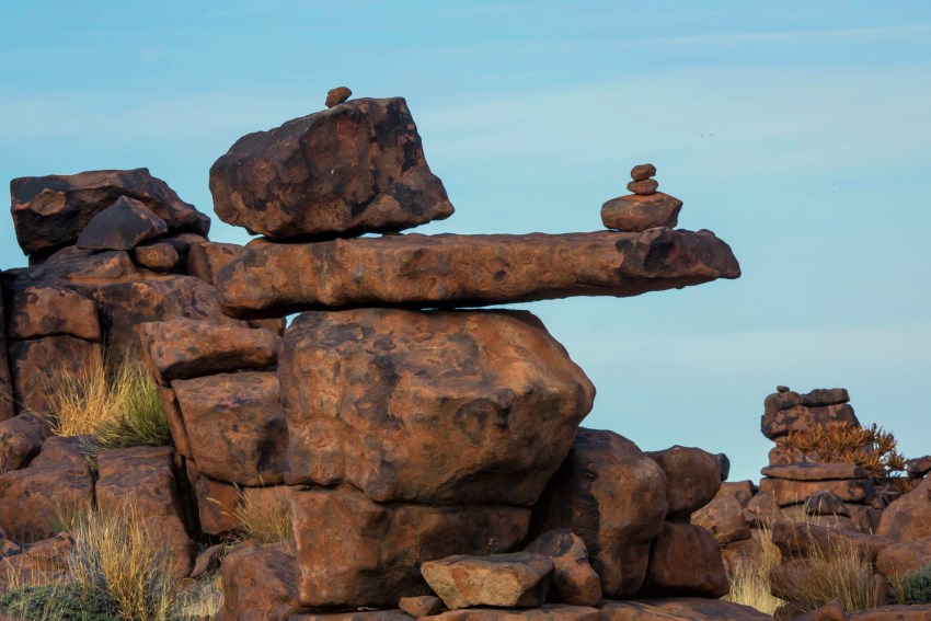 What is the Giant’s Playground in Namibia?