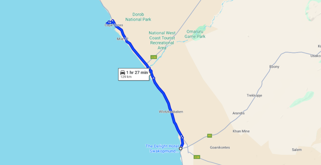 Do you know the origin of the Cape Cross in Namibia?